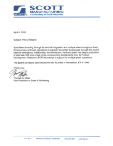 News – Scott Manufacturing, LLC